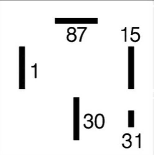 Porsche 924 Relais Benzinpumpe KAE - Kaehler Vergleichsnummer 433906059 ...